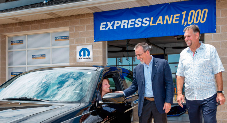 Mopar Express Lane Has 1,000 Operational U.S. Stores - RepairWeek